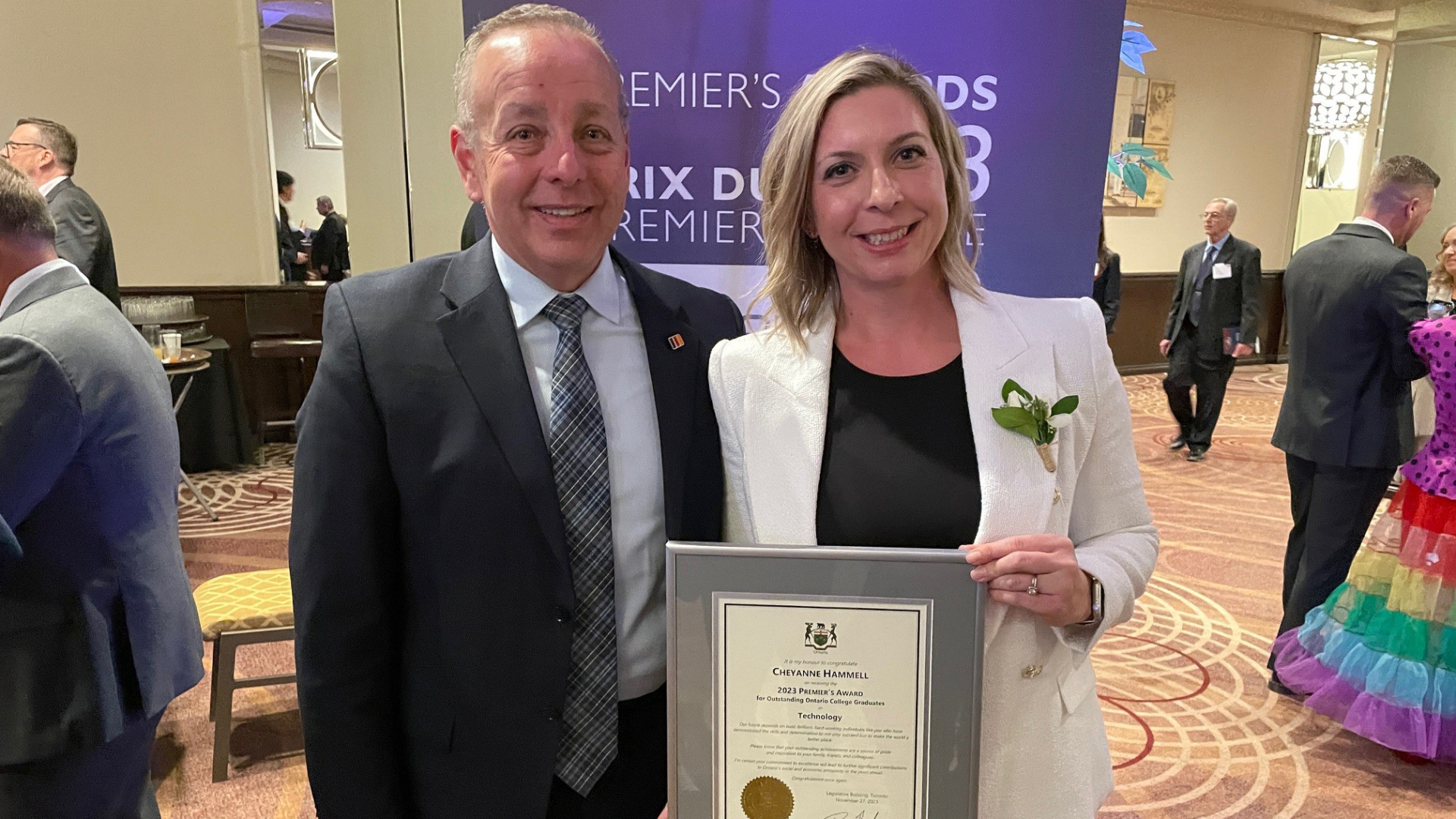 Mohawk grad earns Premier’s Award in technology