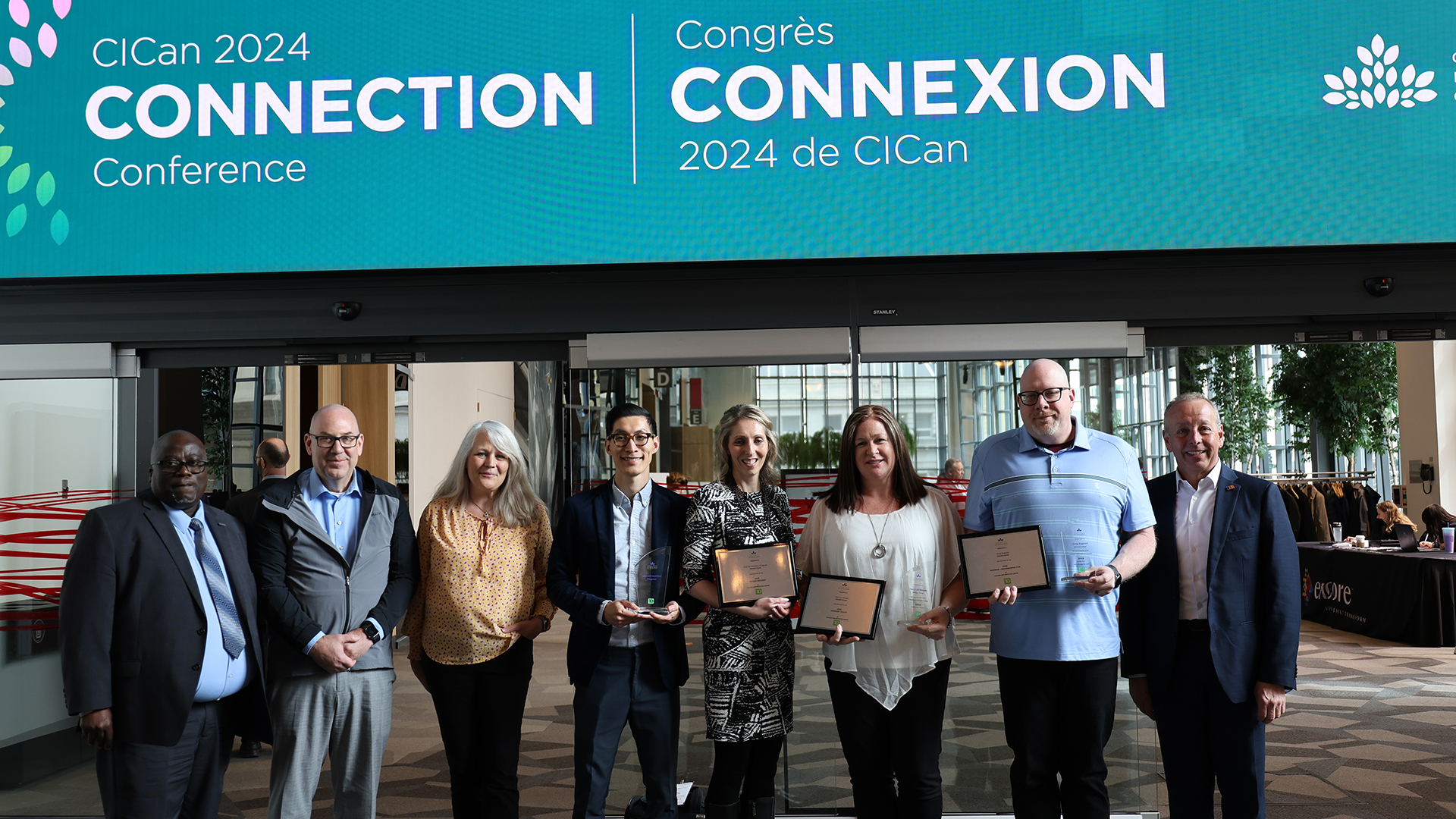 Bringing home gold at CICan Awards of Excellence