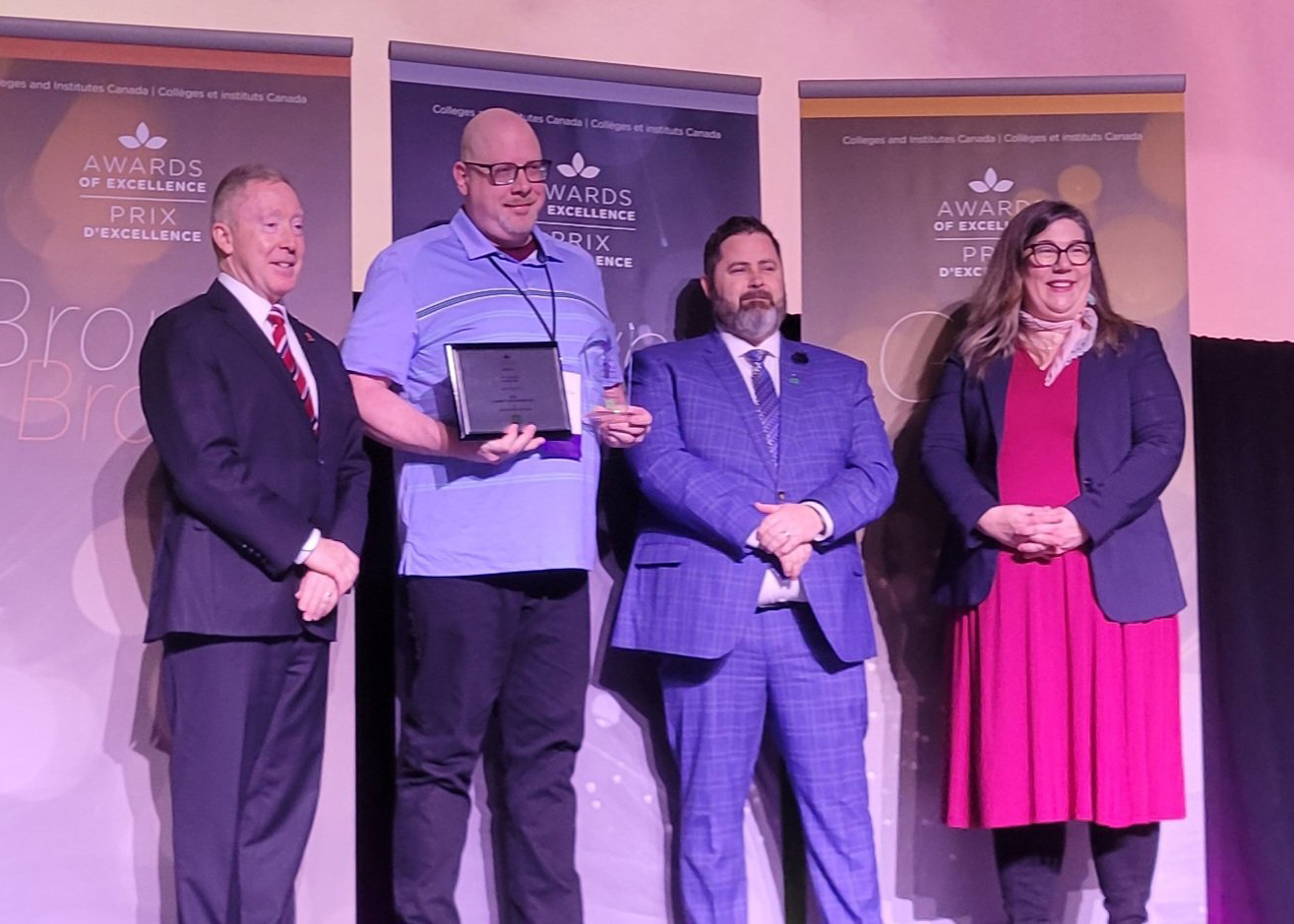 Bringing home gold at CICan Awards of Excellence