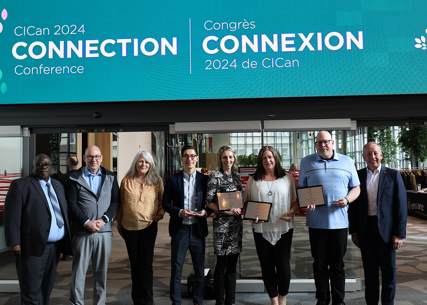 Bringing home gold at CICan Awards of Excellence