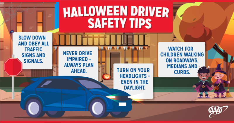 Avoid a Traffic Safety Nightmare on Halloween
