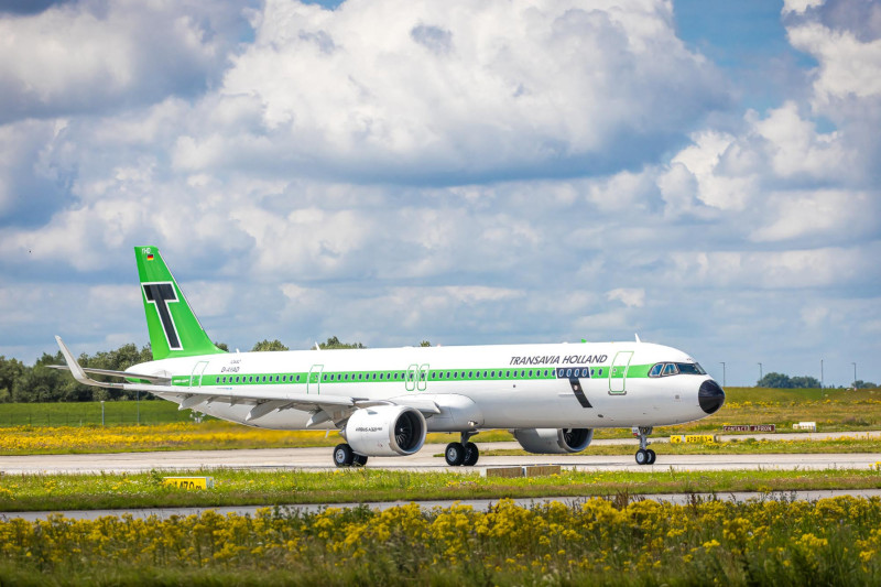 First flight for retro Airbus Transavia