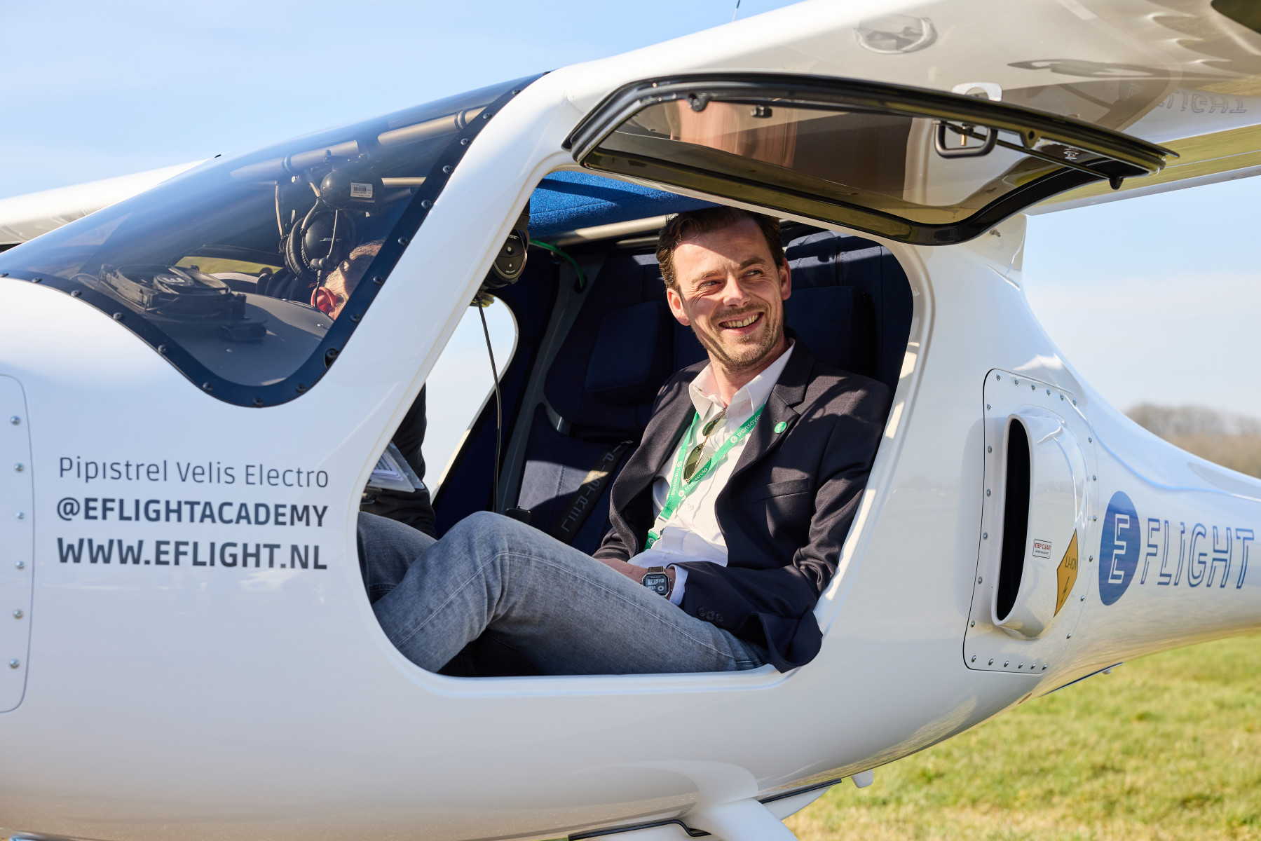 Transavia student pilots fly electrically for the first time