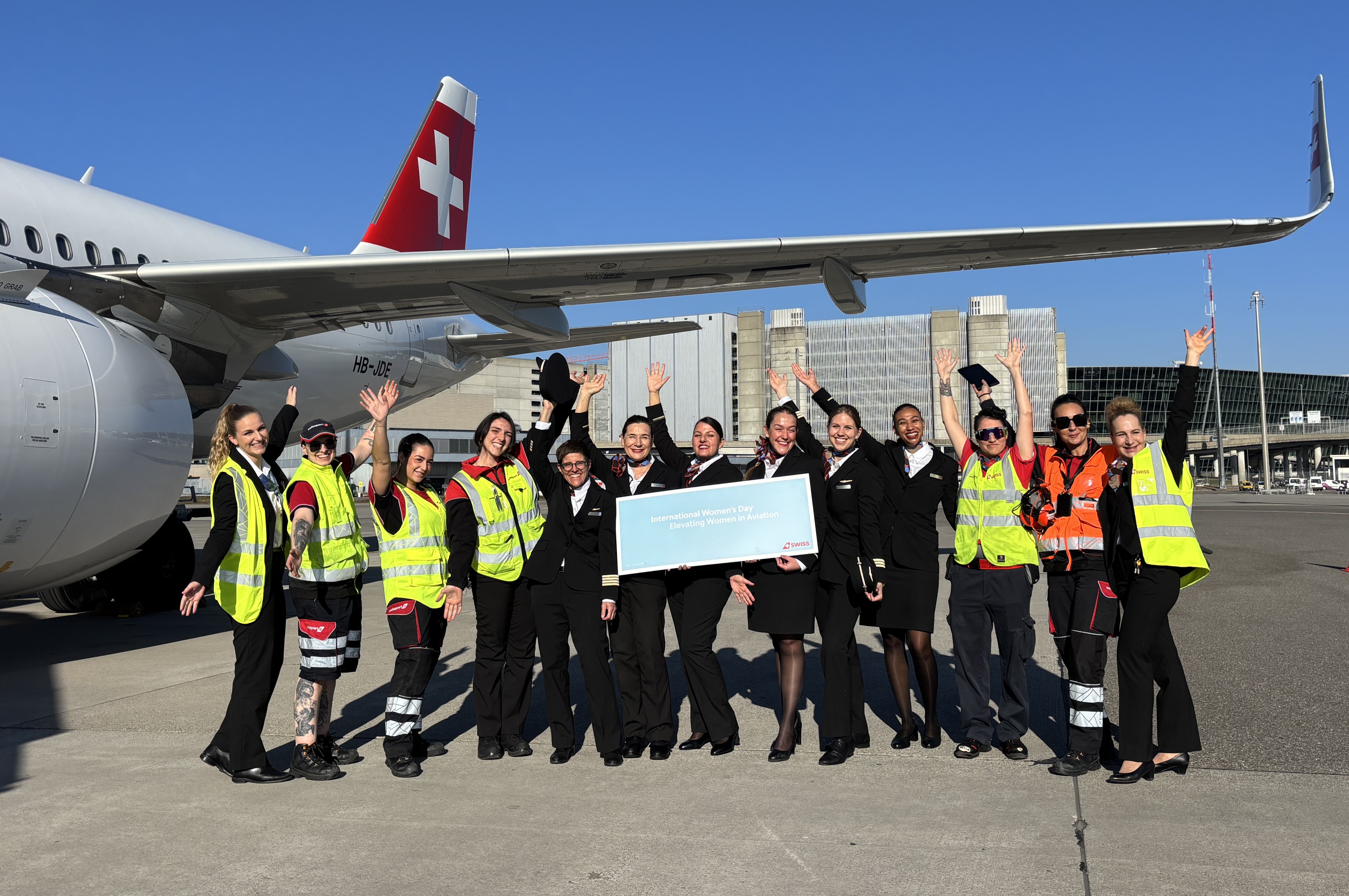 SWISS rosters all-female crew to Gothenburg to mark International Women ...