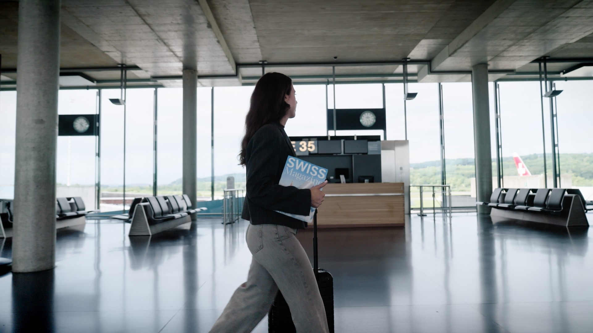 Zurück zum Papier: Das physische SWISS Magazine feiert mit dem Airbus ...