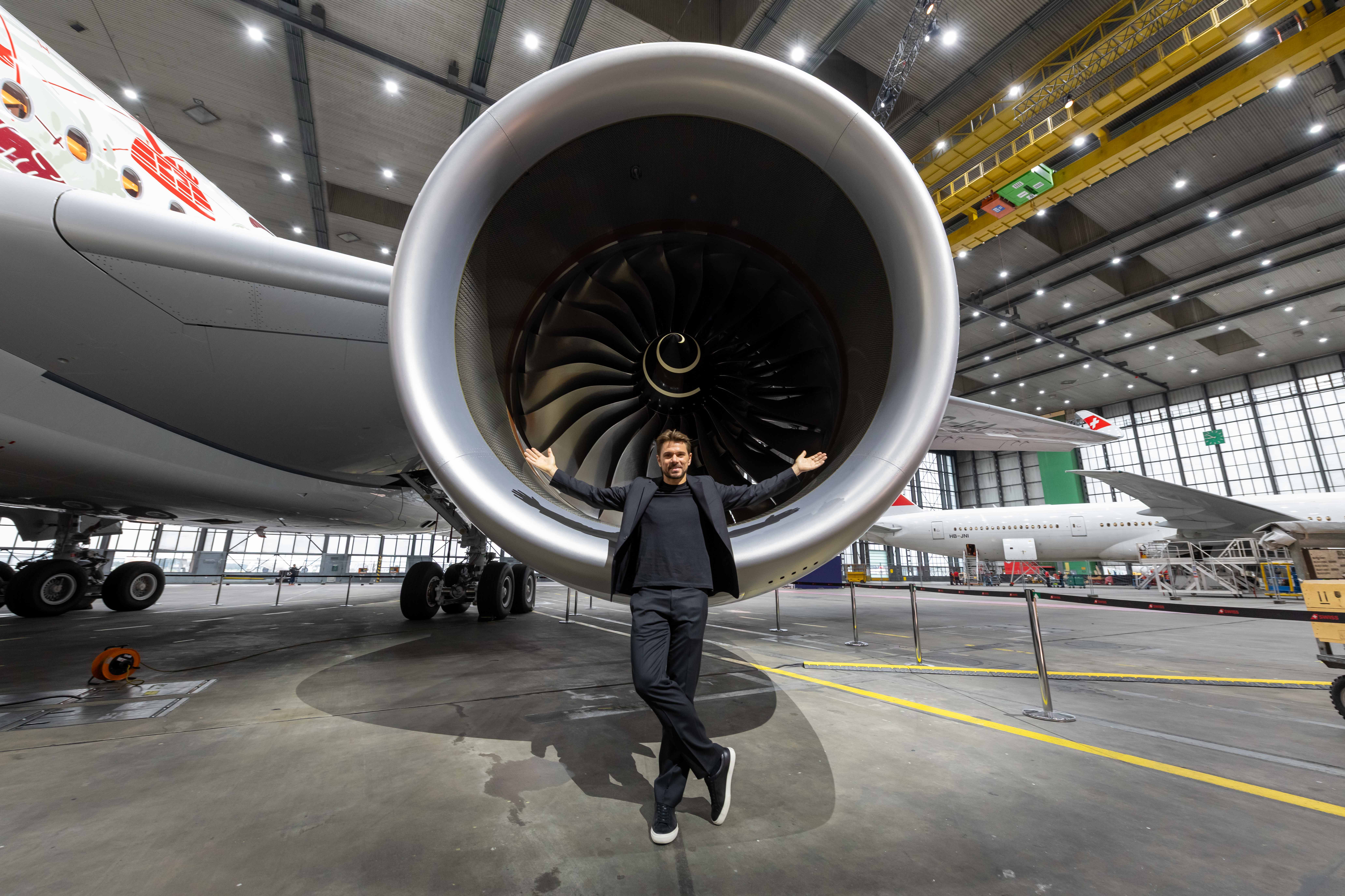 New Swissness meets Swiss tennis elite: Stan Wawrinka serves as ...