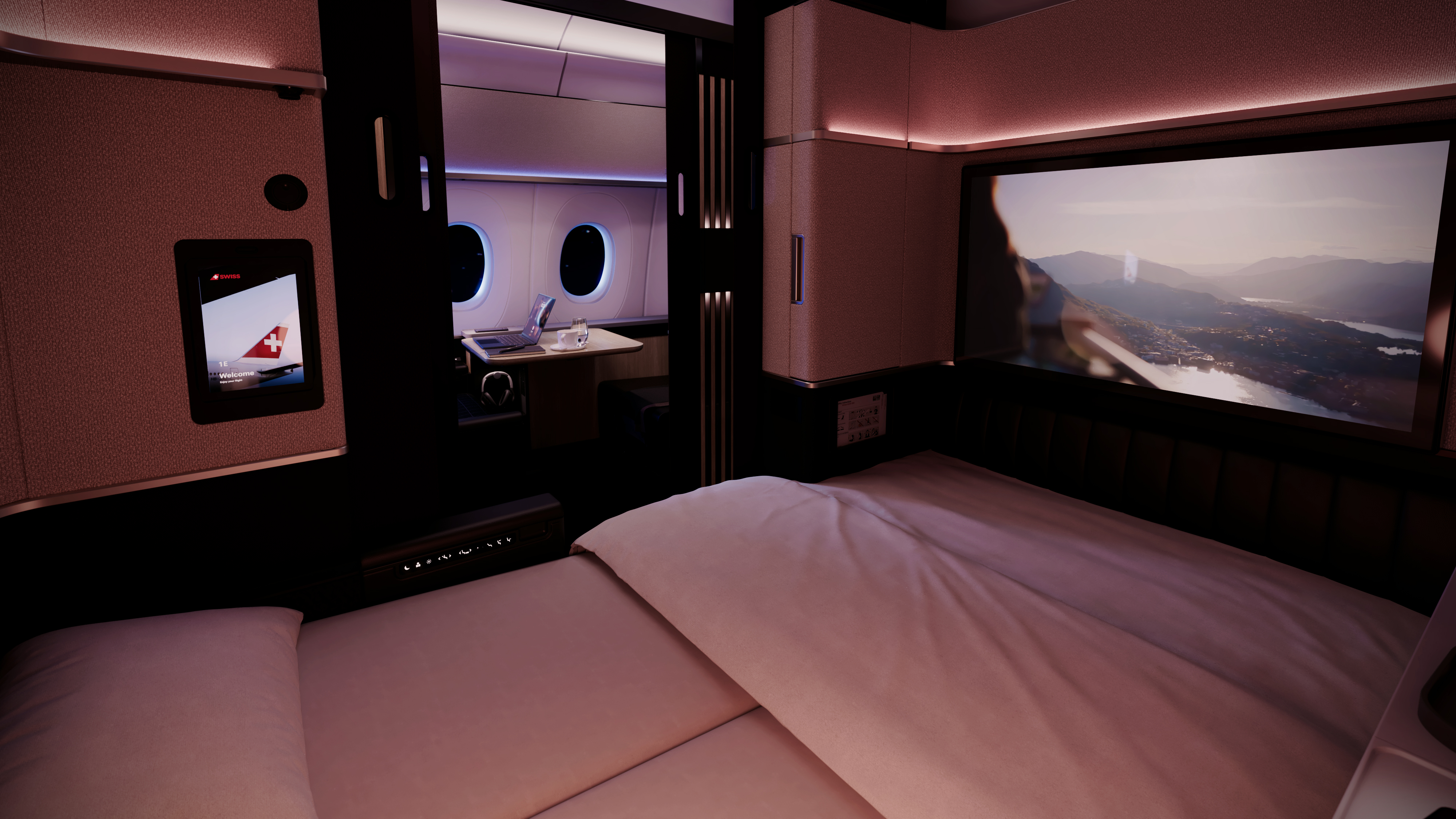 SWISS unveils its new SWISS First Grand Suite: A commercial flight ...