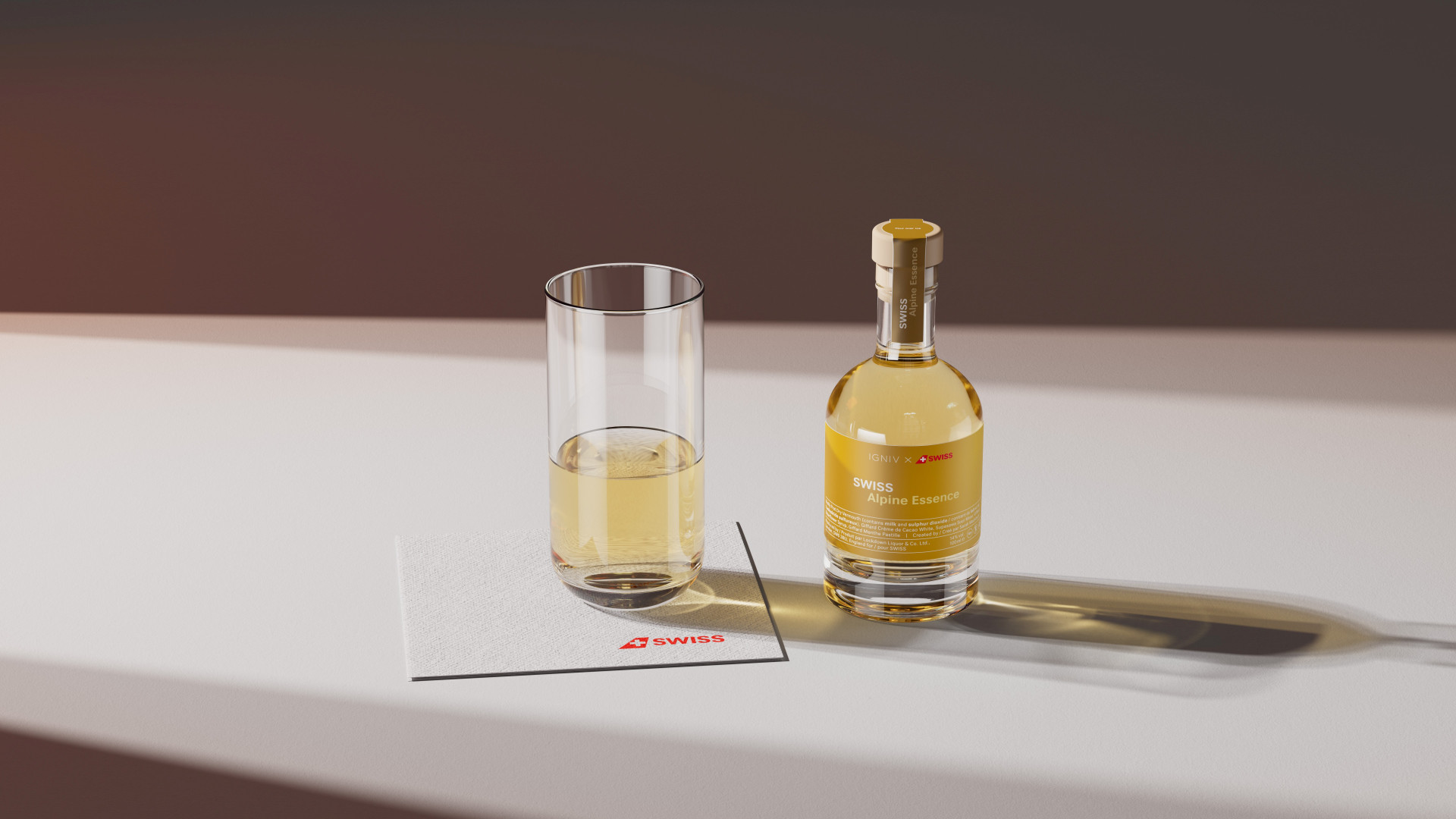 SWISS premieres its own signature cocktail