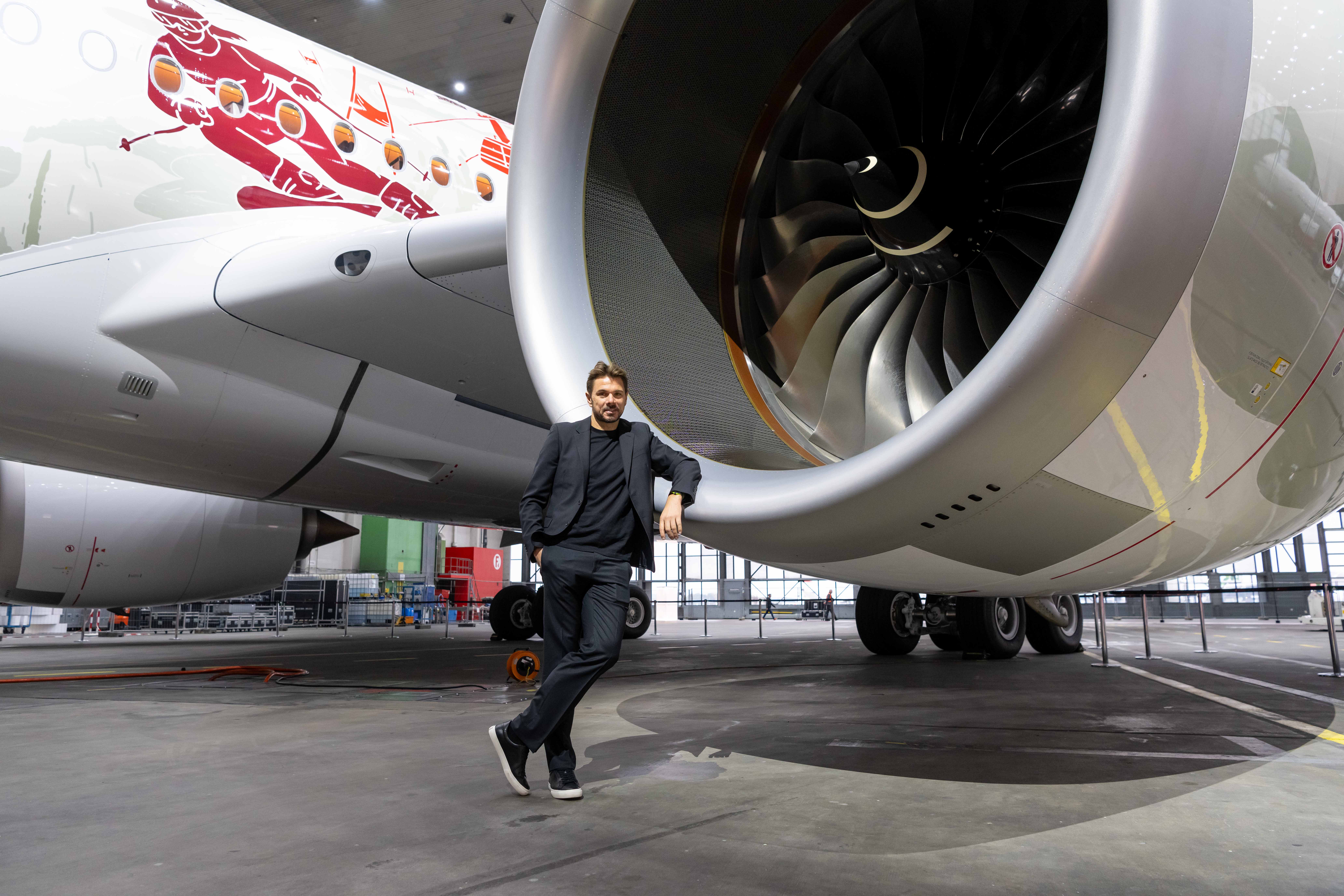 New Swissness meets Swiss tennis elite: Stan Wawrinka serves as ...