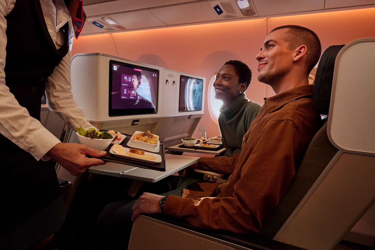 SWISS-A350 hebt ab nach Boston – erstmals mit voller «SWISS Senses ...