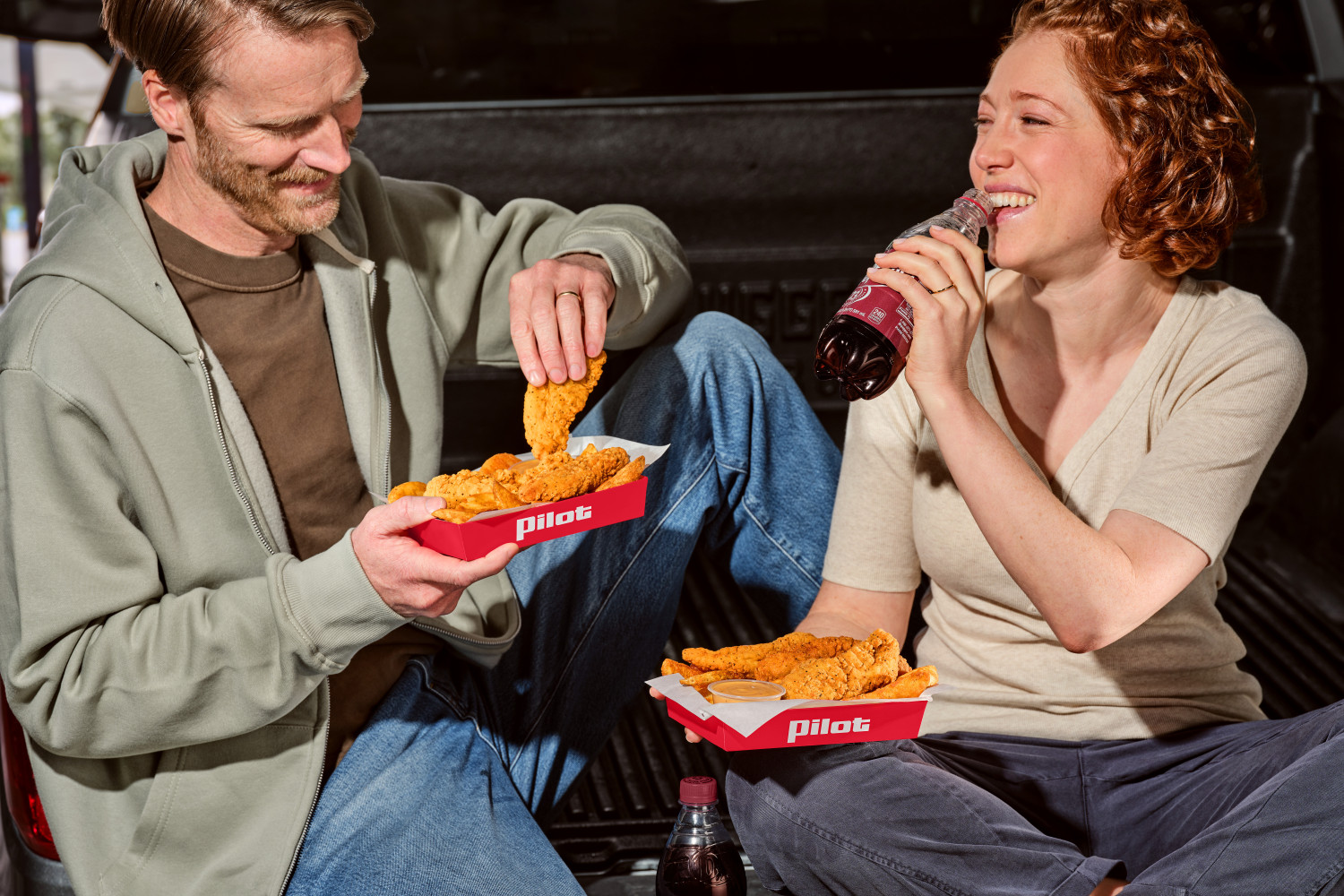 Your New Craving Just Pulled Up: Pilot eats Chicken Tenders and ...