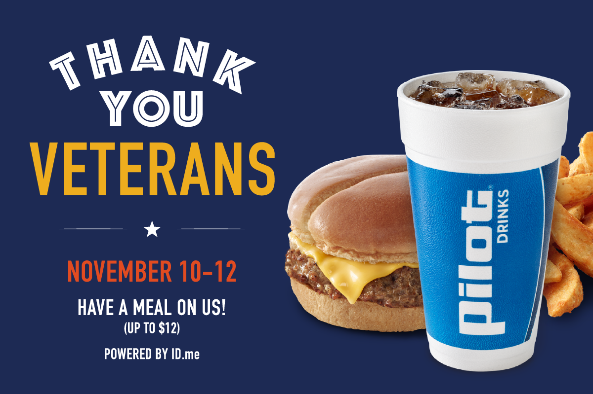 Pilot Company Thanks Veterans with a Free Meal and Partners with the ...