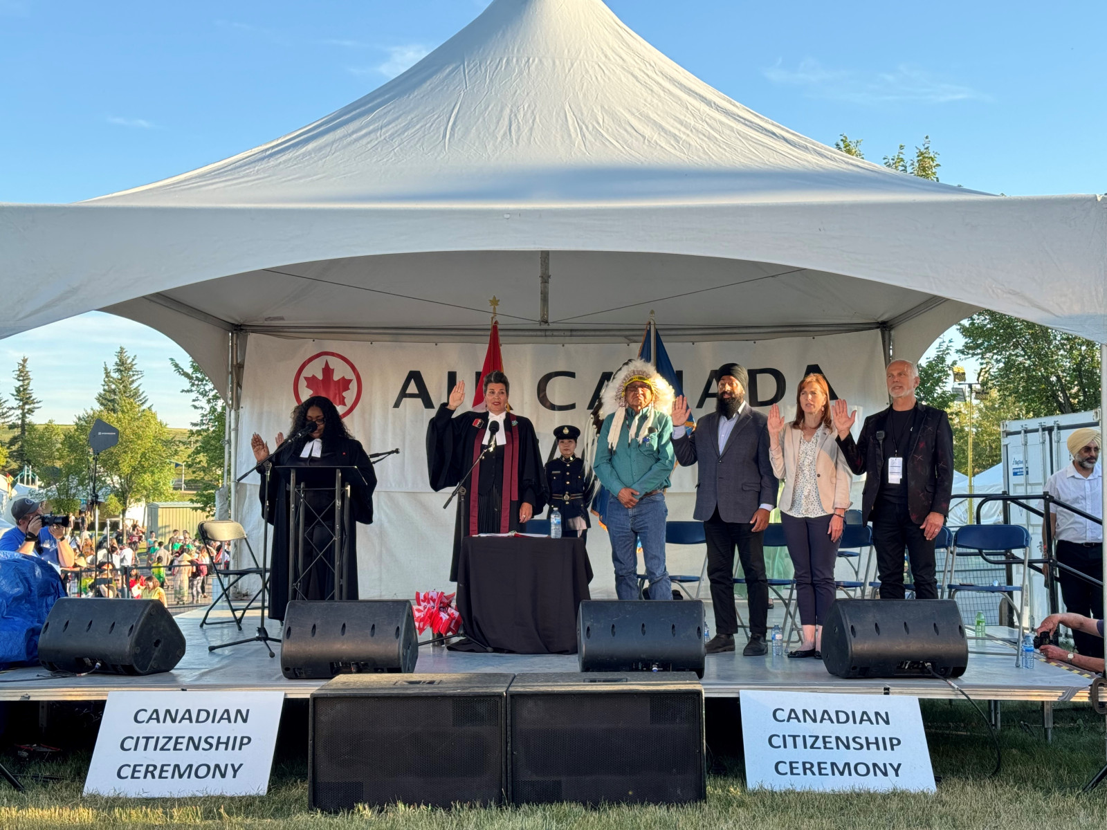 Air Canada helps welcome new Canadians during citizenship ceremony at ...