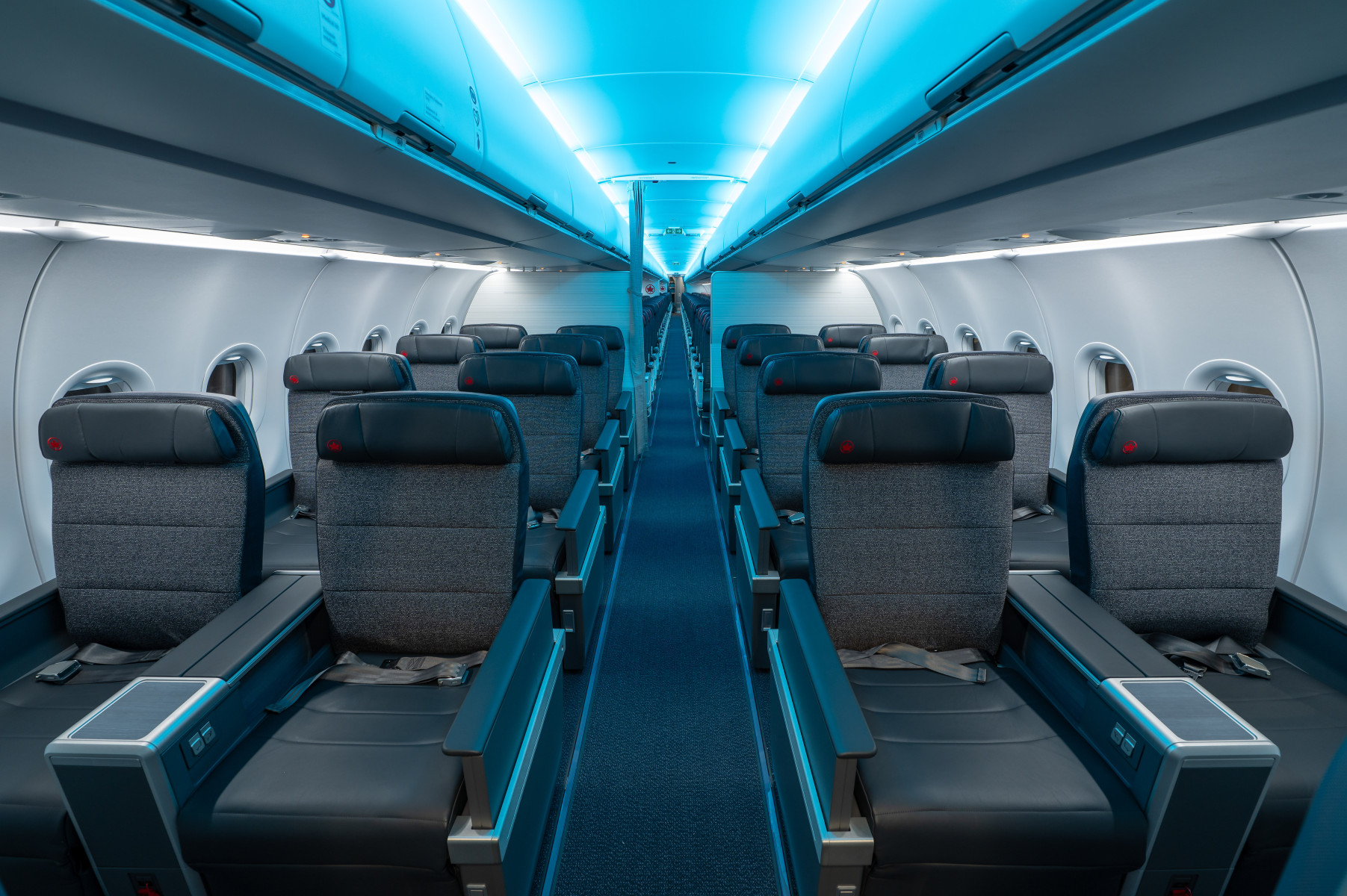 Air Canada Unveils First Upgraded Airbus A321 with an All New Interior ...