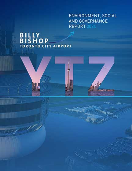 Billy Bishop Toronto City Airport Releases 2024 ESG Report