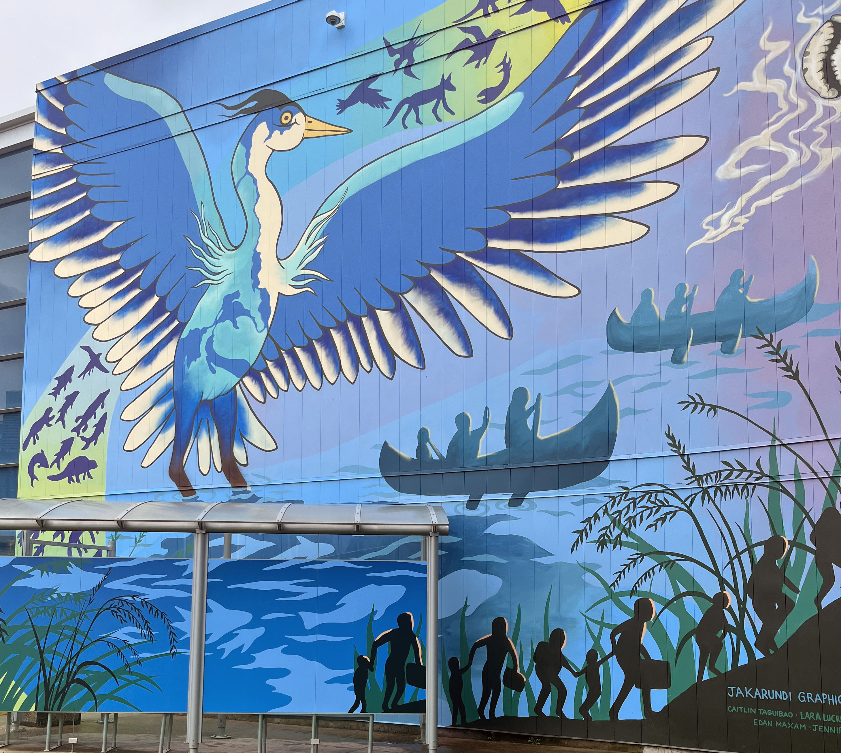 Billy Bishop Toronto City Airport unveils large-scale exterior mural on ...