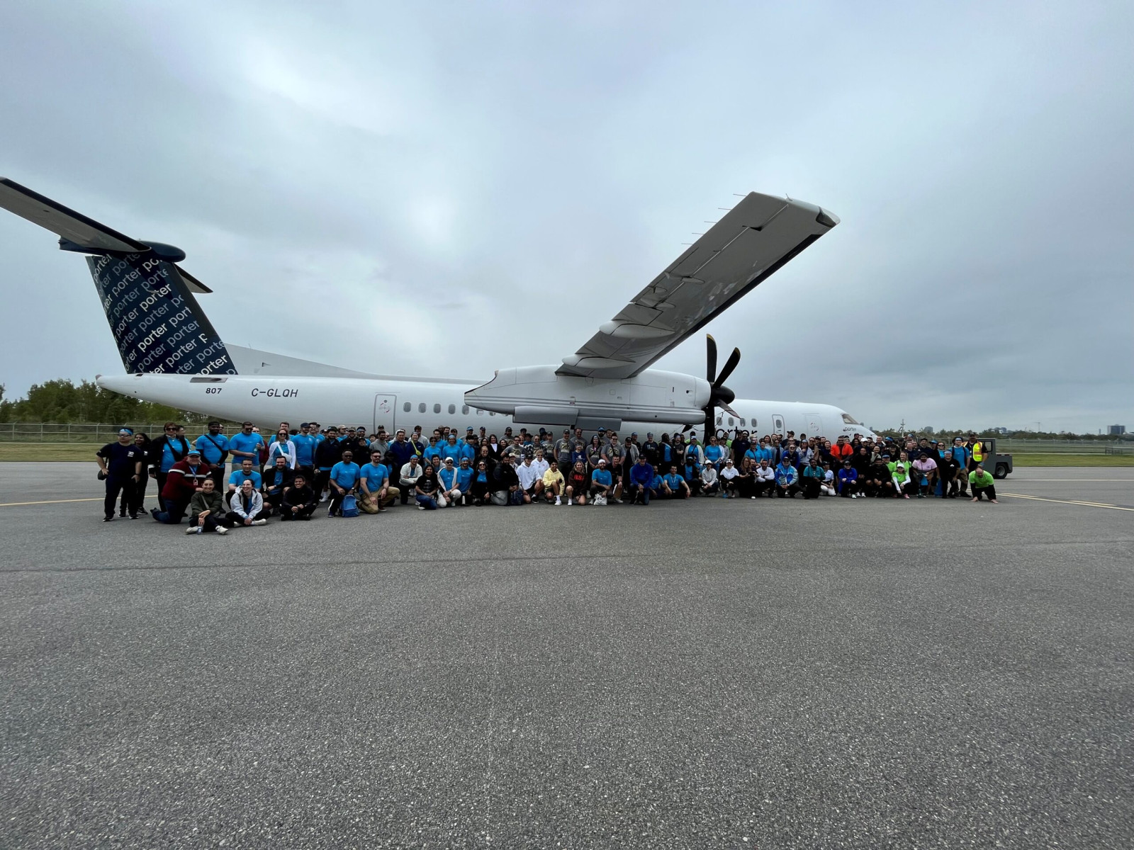 Second Annual Haul for Hope Plane Pull at Billy Bishop Toronto City ...