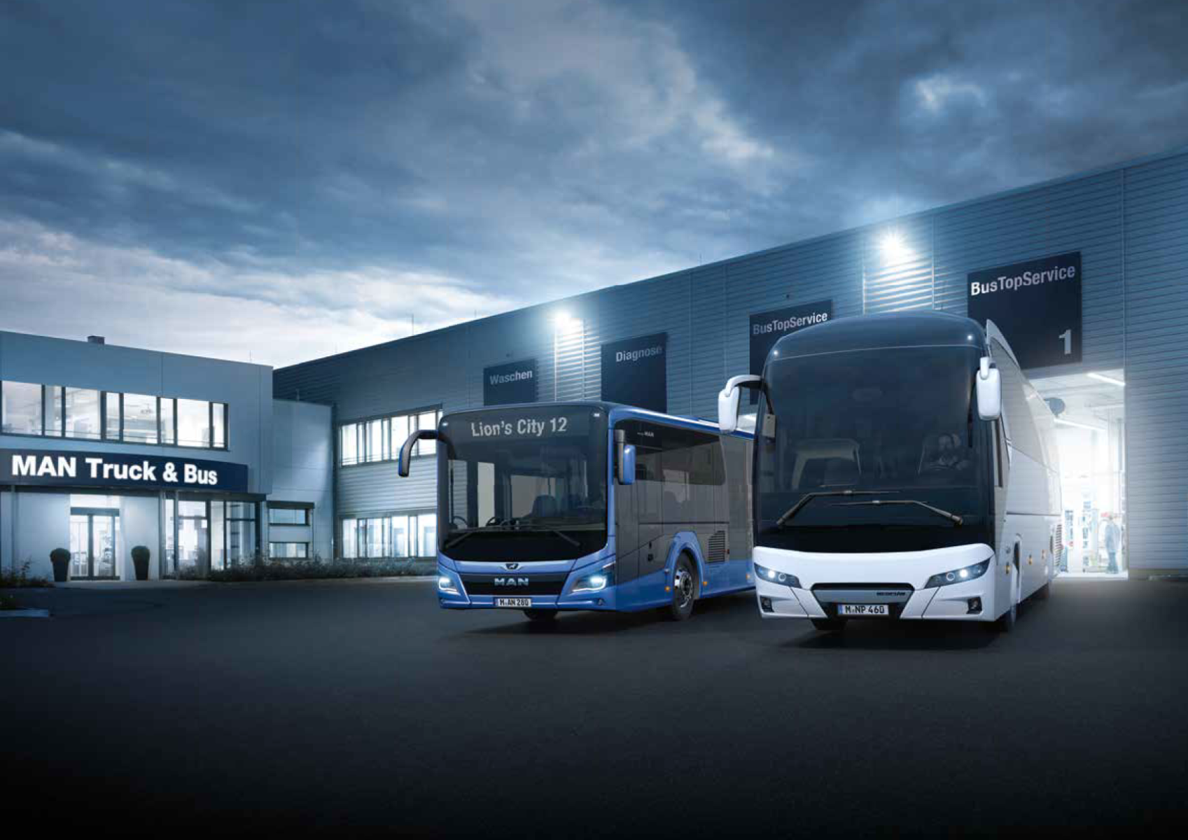 MAN BusTopService: la soluzione ideale per l’assistenza degli autobus ...