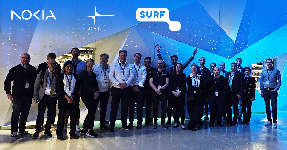 CSC, SURF and Nokia Achieve 1.2 Tbit/s Data Transfer to prepare long ...