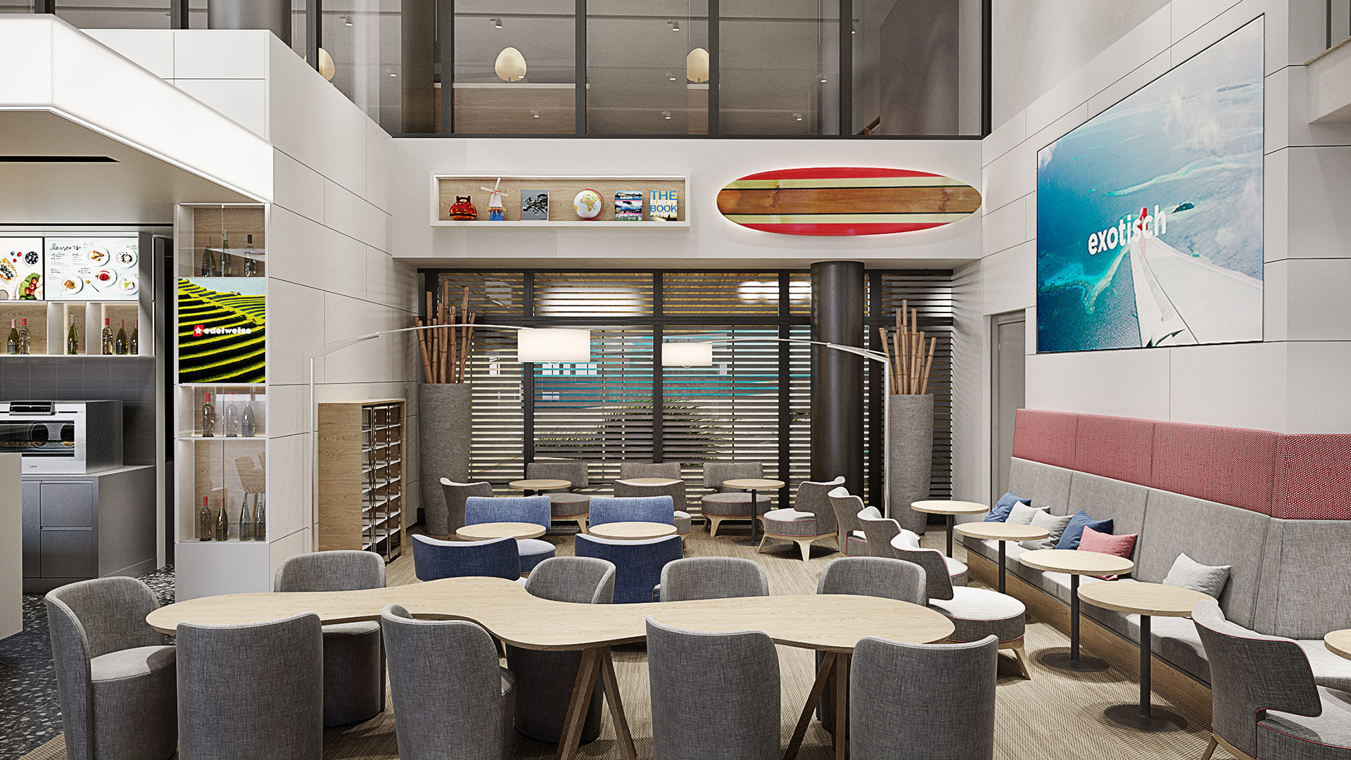 “Edelweiss Café” opens at Zurich Airport