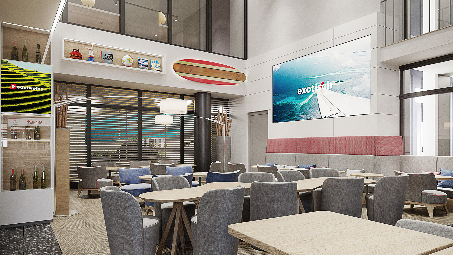 “Edelweiss Café” opens at Zurich Airport