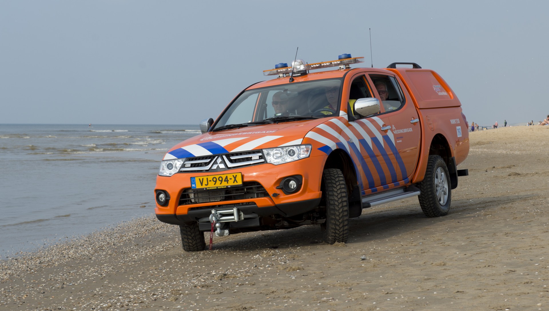 Nieuwe strandhulpverleningsvoertuig voor Noordwijkse Reddingsbrigade