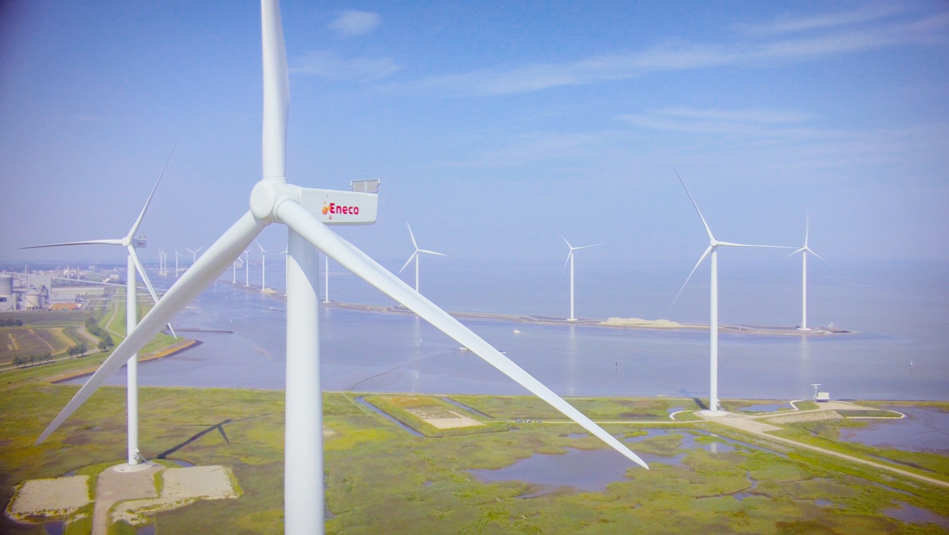 Eneco opent haar grootste Nederlandse windpark op land