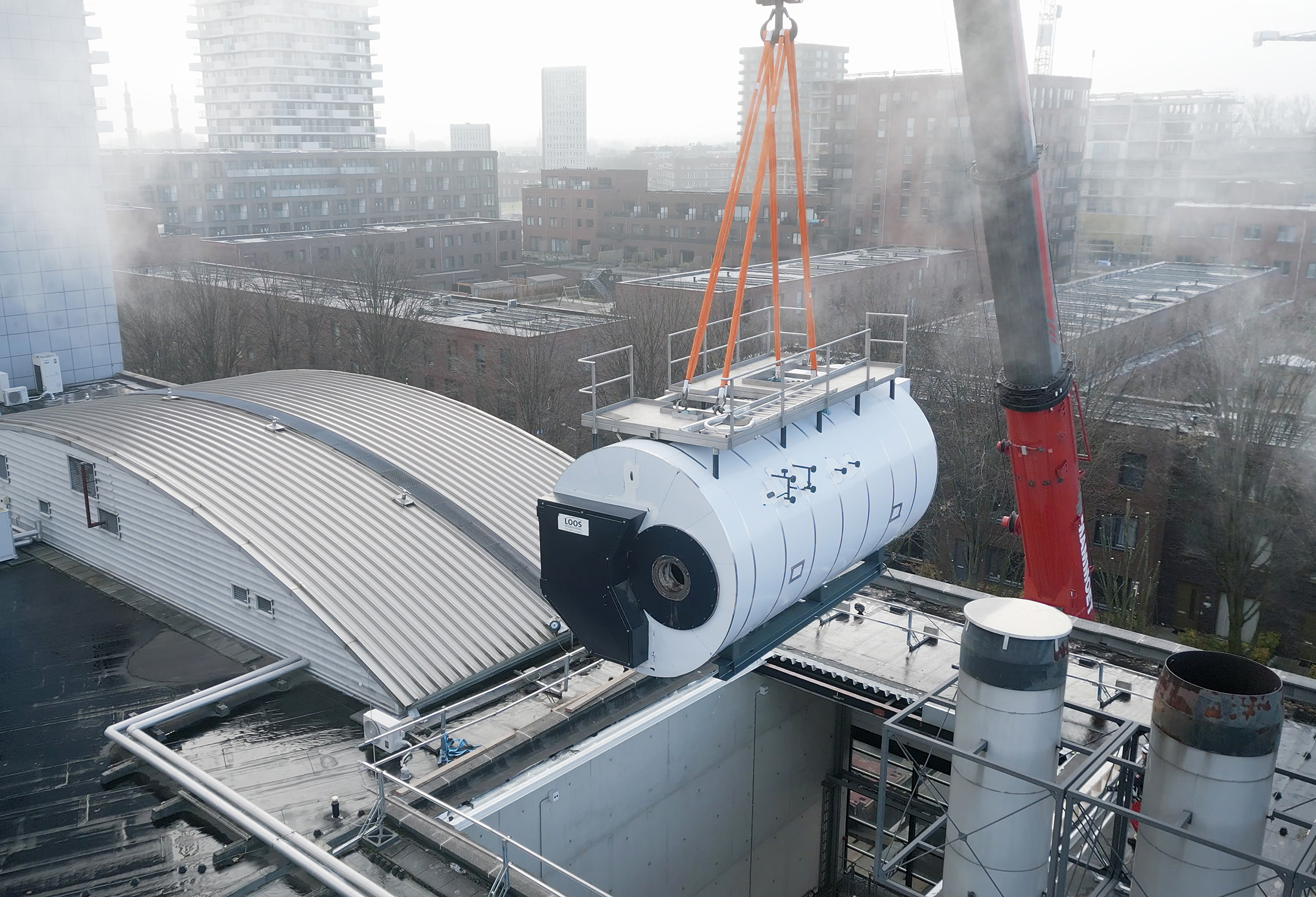 Eneco and AVR Rozenburg supply heat again to Rotterdam