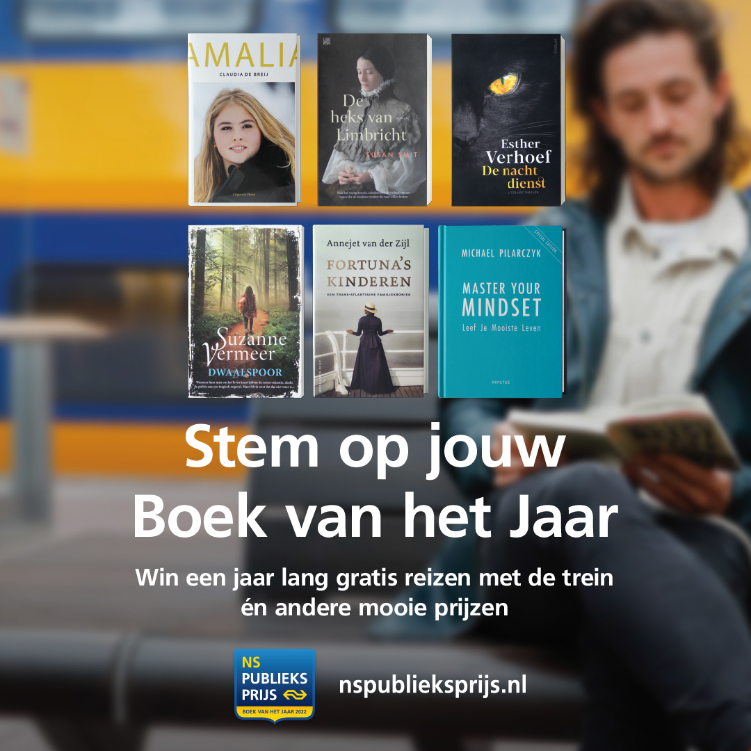 Genomineerden NS Publieksprijs 2022 bekend