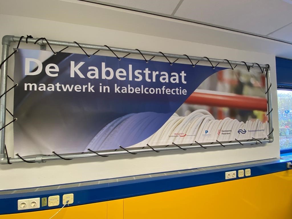 NS Treinmodernisering opent 'Kabelstraat'