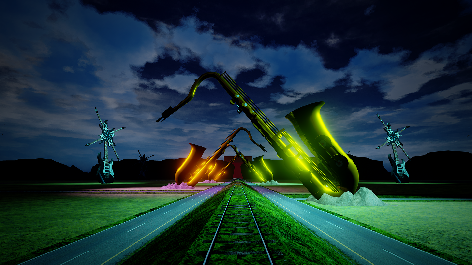 Virtual Bowie Coupé in trein naar Groningen