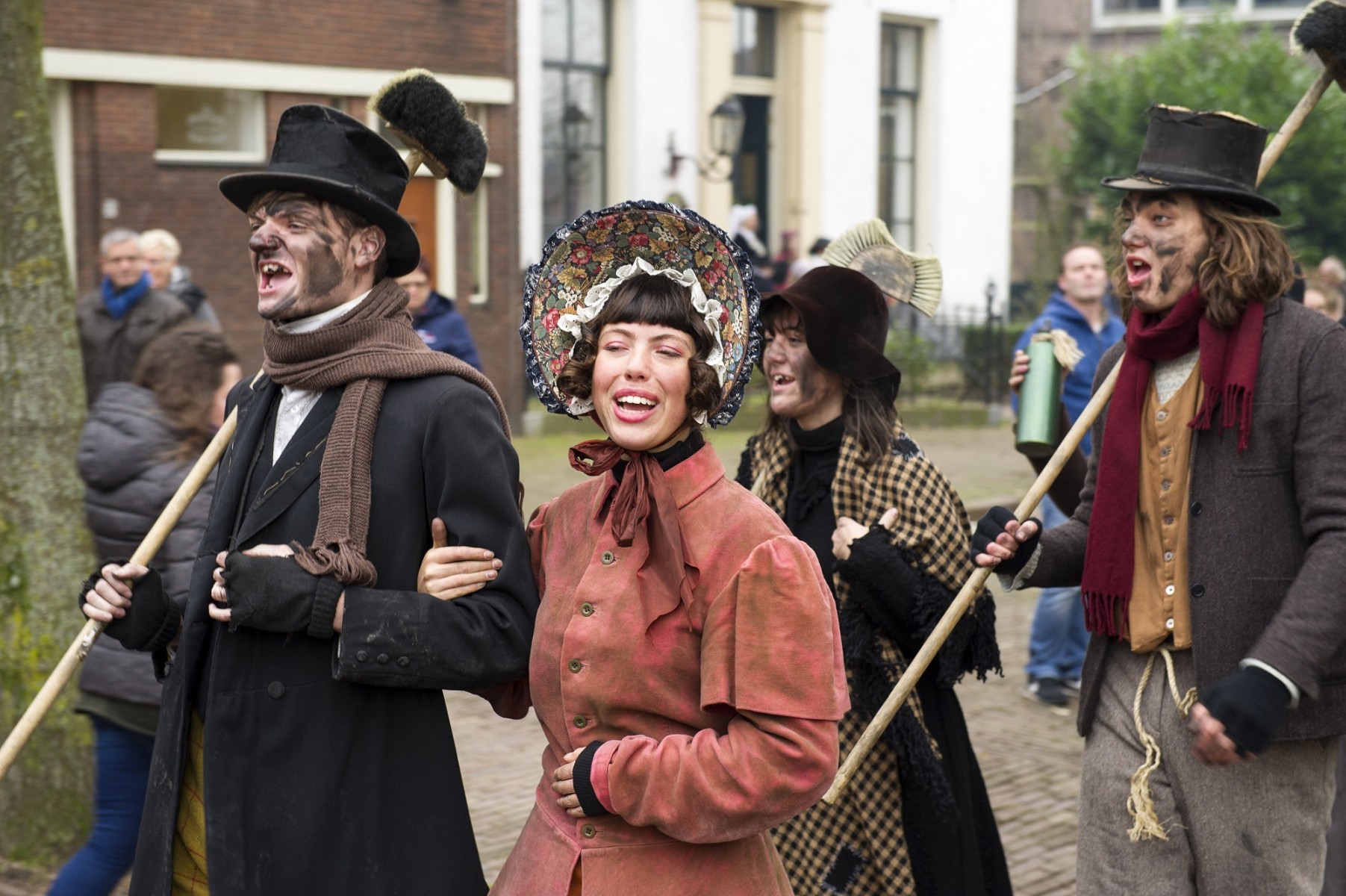 Een voorproefje van het Dickens Festijn op station Deventer