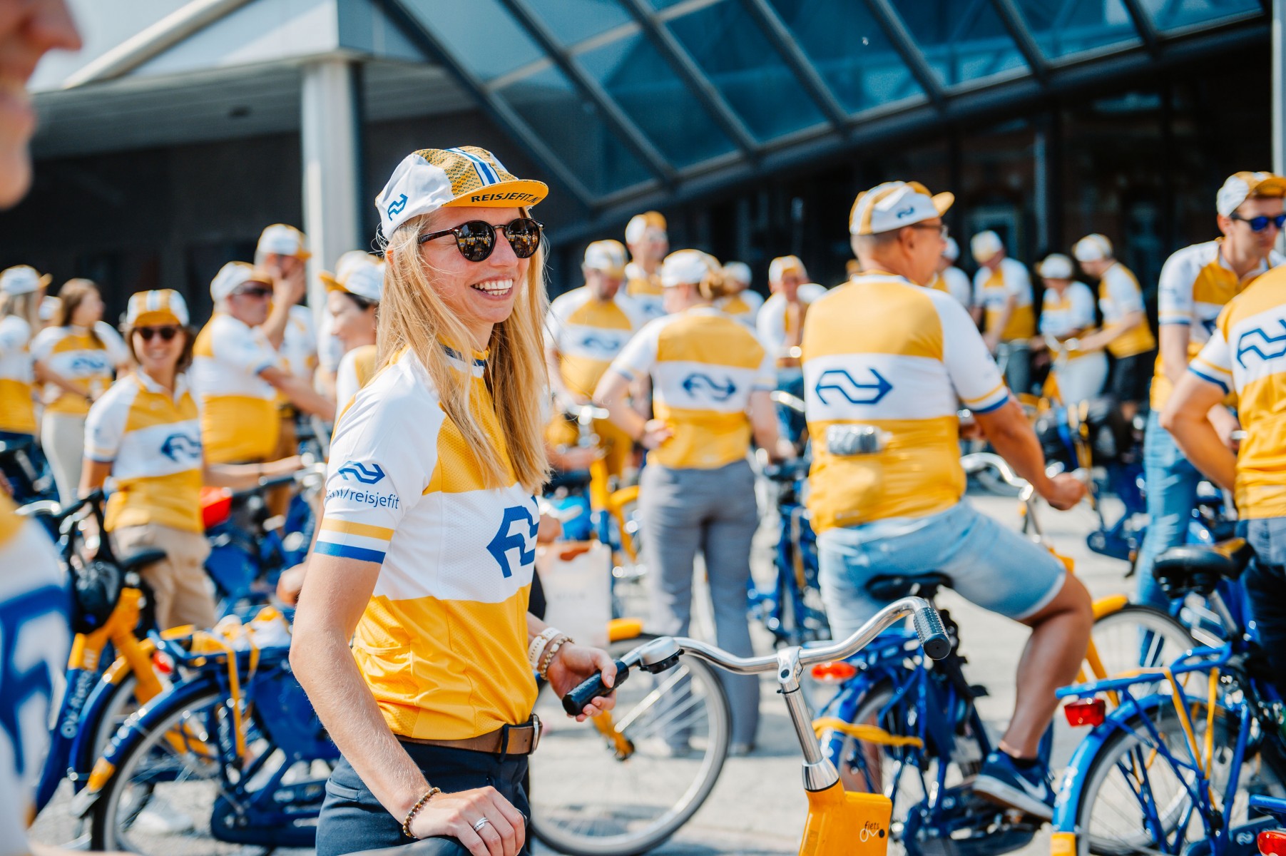 OV-fiets viert met 130 vrolijke Vuelta-fans record verhuur