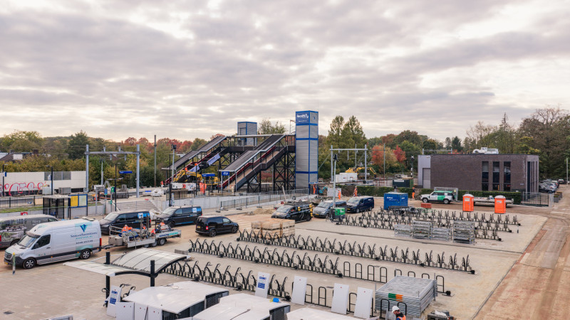 Werkzaamheden voorbij, tijdelijk station Vught is open