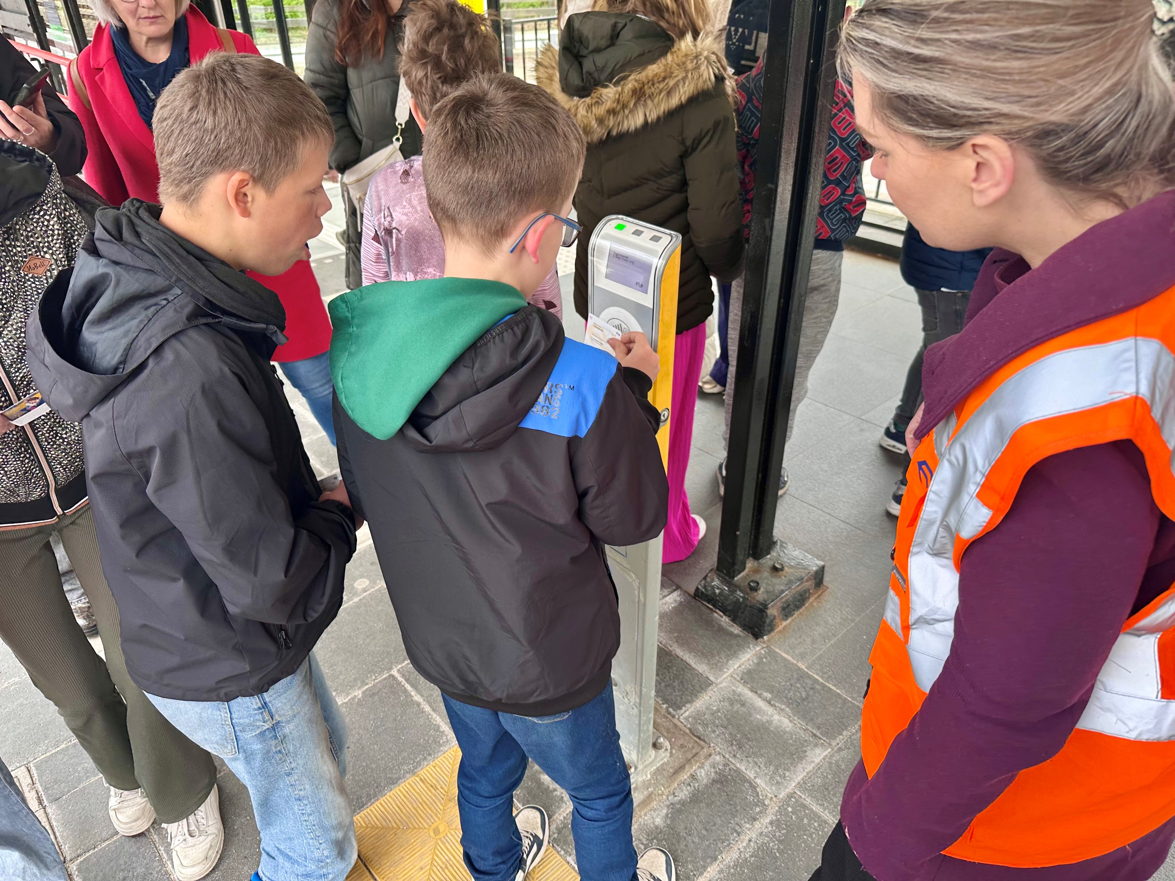 Leren om met de trein te reizen