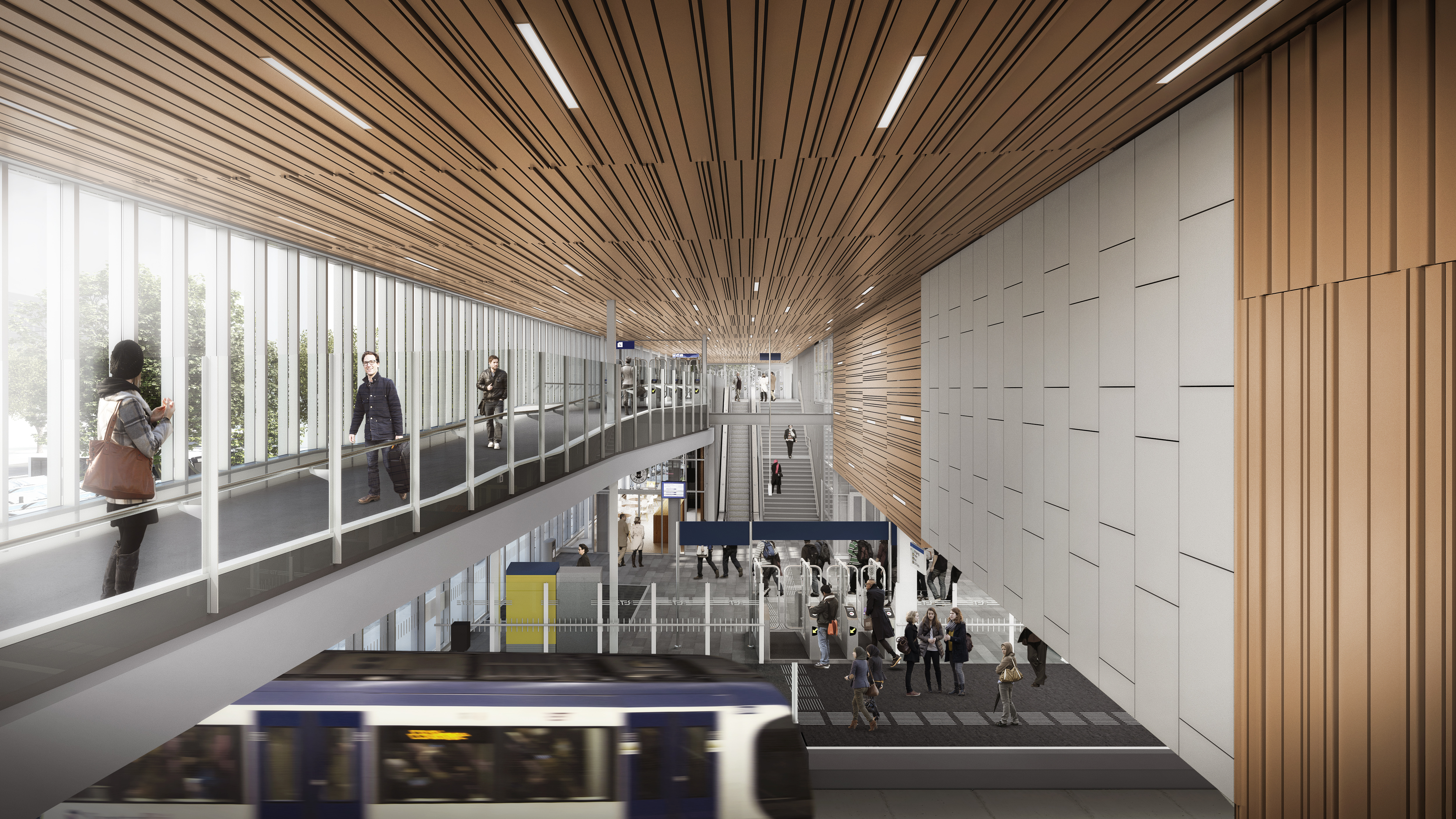 Rotterdam Alexander wordt trein- én metrostation