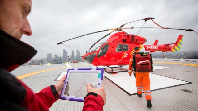 Life-saving dispatch app launched by London’s Air Ambulance and EE