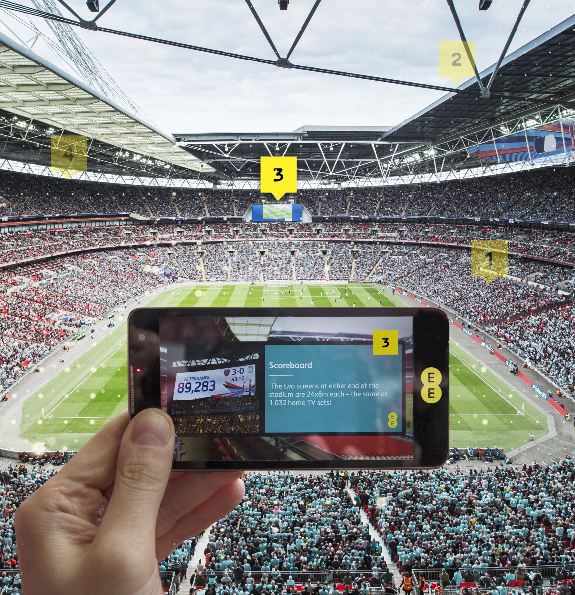 EE unveils the world's most technologically advanced stadium tour at ...
