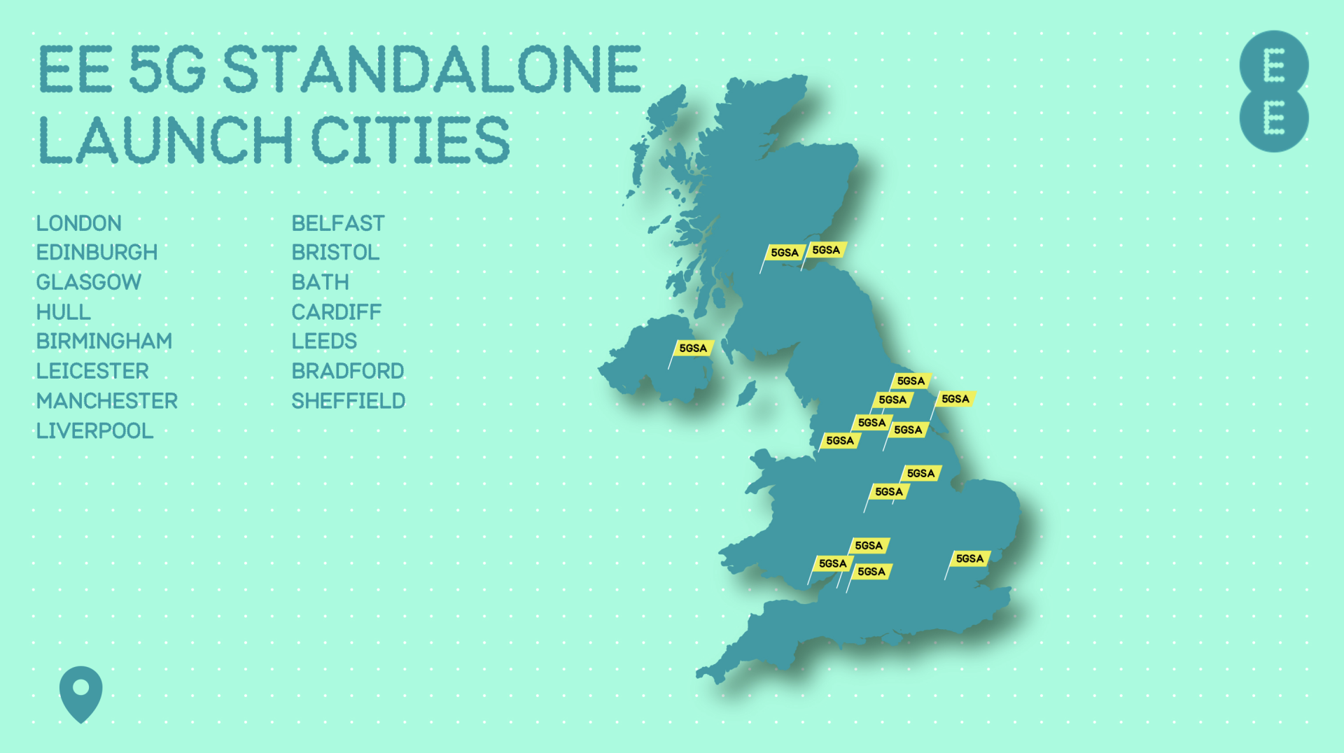 EE 5G Standalone Launch Cities_Map