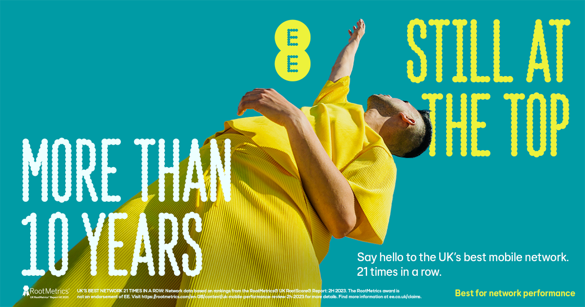 EE NAMED THE UK’S BEST MOBILE NETWORK 21 TIMES IN A ROW – WHAT DOES IT MEAN FOR YOU?