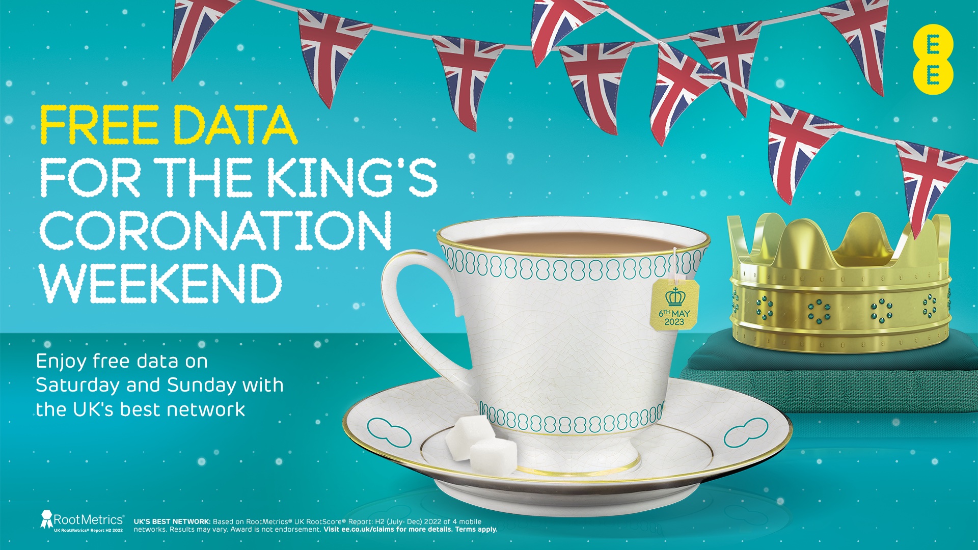 EE ANNOUNCES FREE MOBILE DATA FOR ALL TO CELEBRATE THE KING’S CORONATION