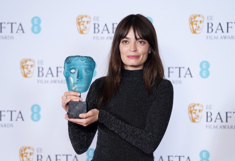 BRITISH PUBLIC CROWNS EMMA MACKEY WINNER OF THE EE RISING STAR AWARD AT THE 2023 EE BAFTA FILM ...