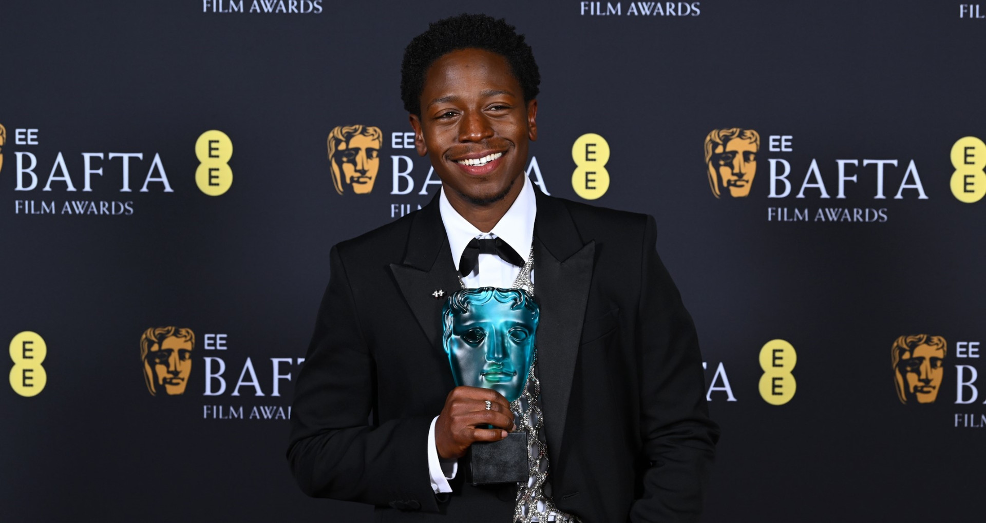British Public Crowns David Jonsson Winner of the EE Rising Star Award at the 2025 EE BAFTA Film ...