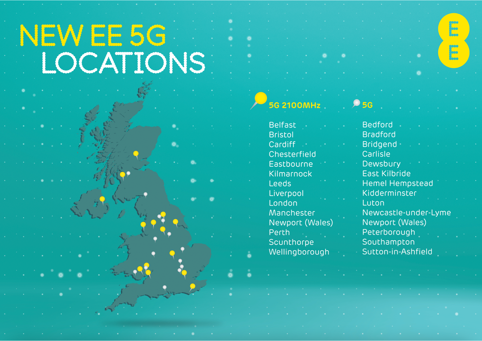 NO.1 FOR THE LATEST SMARTPHONES: EE UPGRADES 5G NETWORK ACROSS 14 NEW ...
