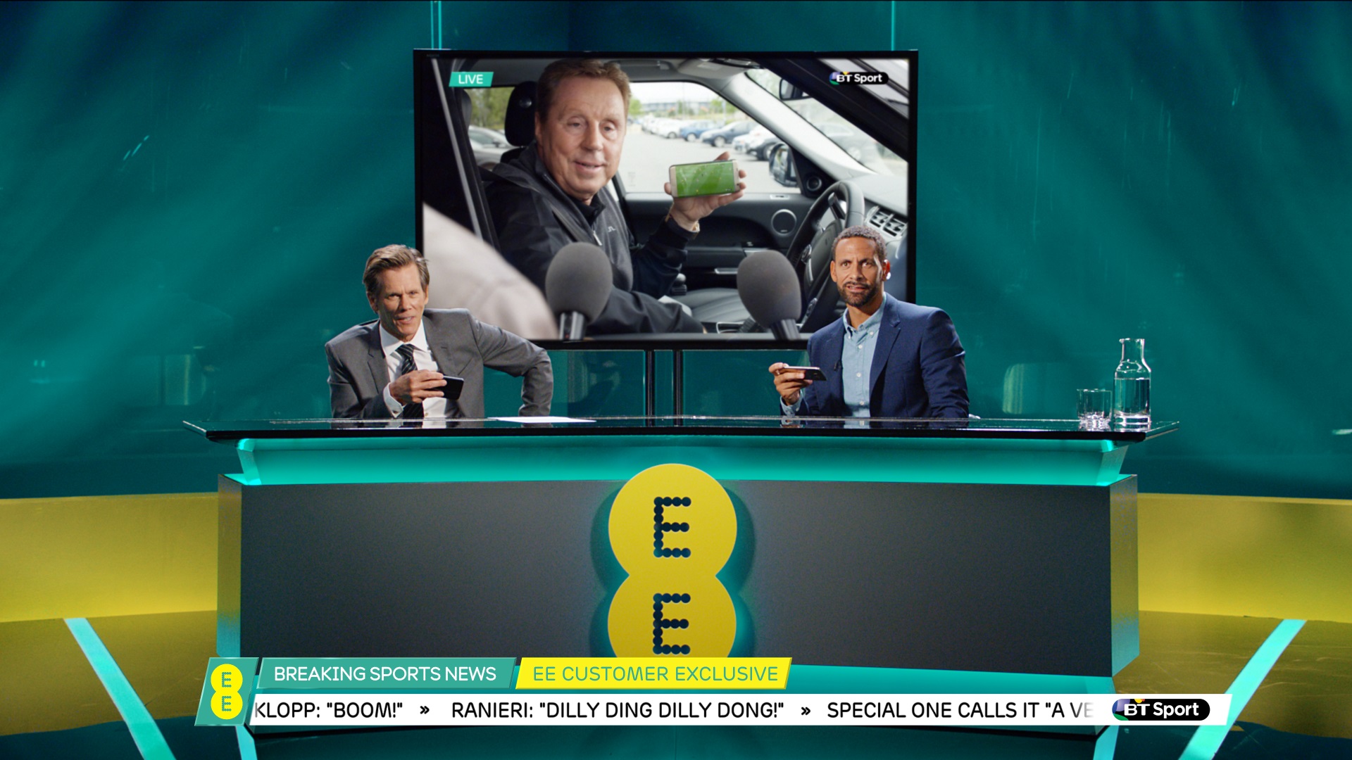 Kevin Bacon turns football pundit to promote BT Sport offer in latest ...