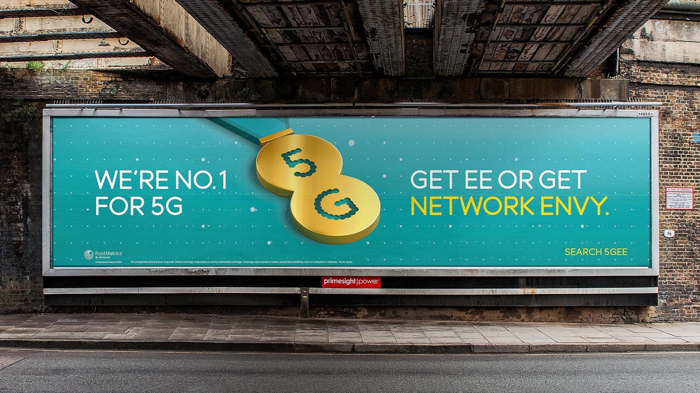 EE Celebrates position as UK's No.1 Network for 5G in new campaign ...