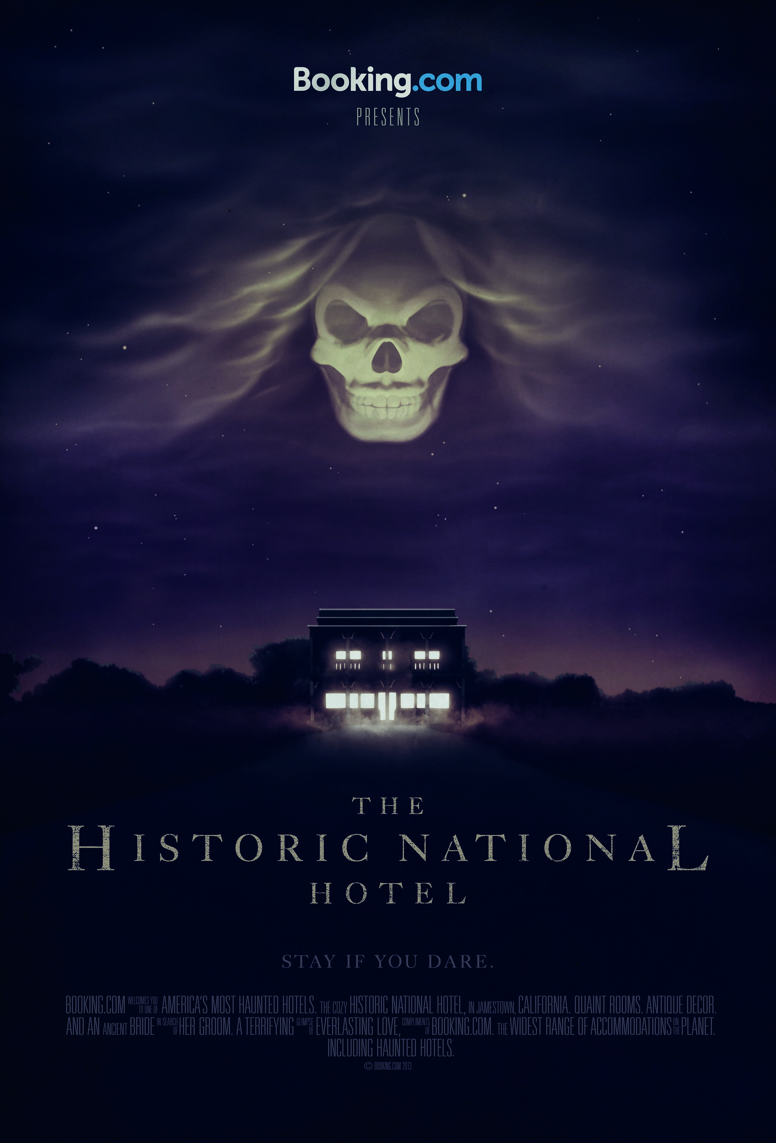 Booking.com Celebrates Halloween with Haunted Hotels Campaign