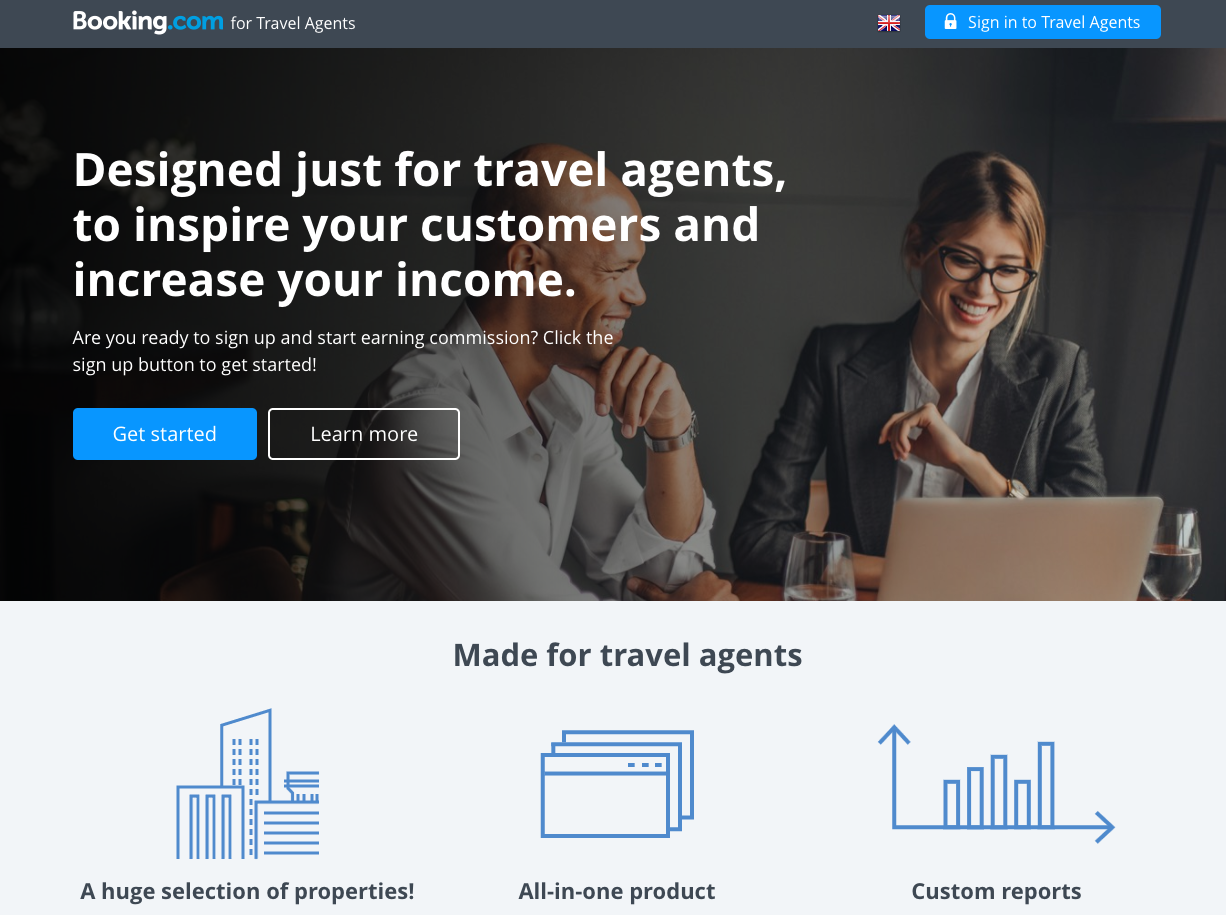 Booking.com for Travel Agents