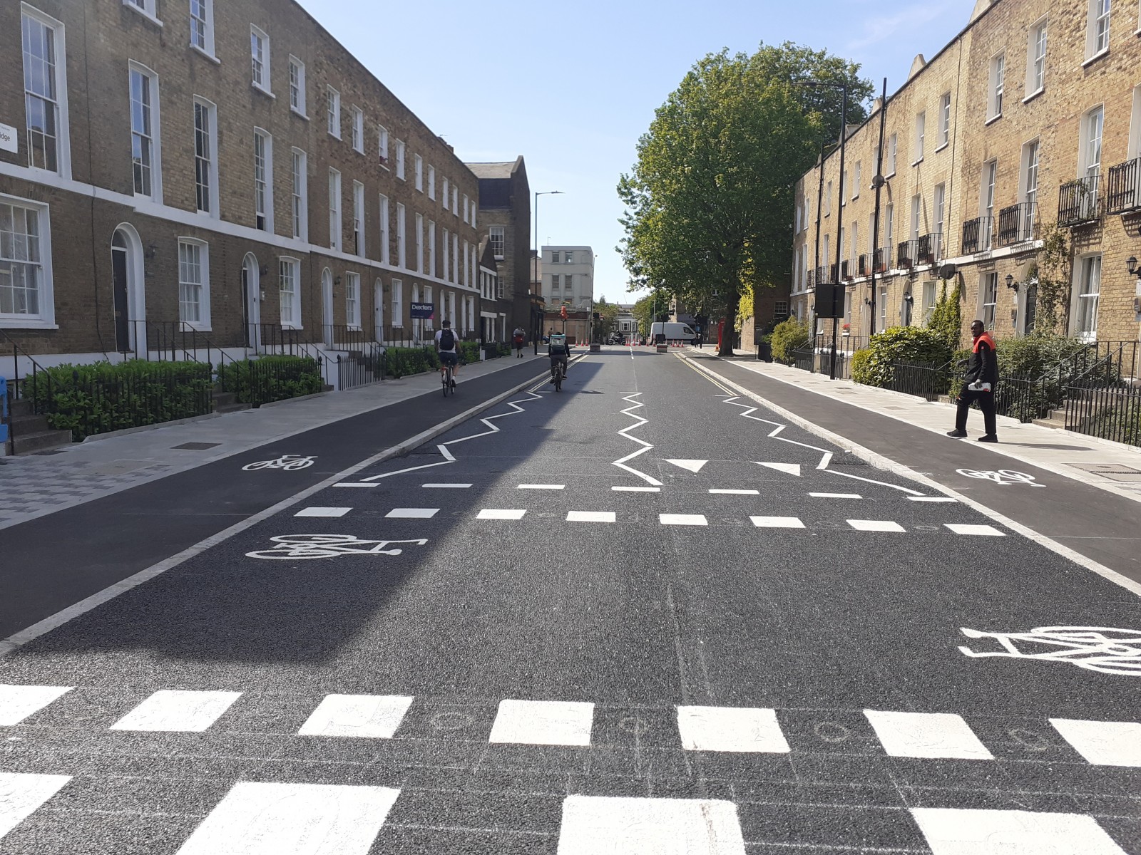 Construction Starts On New Protected Cycle Lanes Construction Starts On New Protected Cycle Lanes