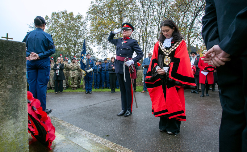Hackney Pays Tribute To The Fallen On Remembrance Sunday